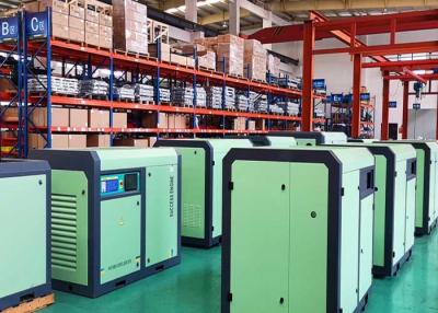 China Compressor van de de Olie de Vrije Schroef van 55kw 75hp/Intelligente de Luchtcompressor van de Schroefstijl Te koop