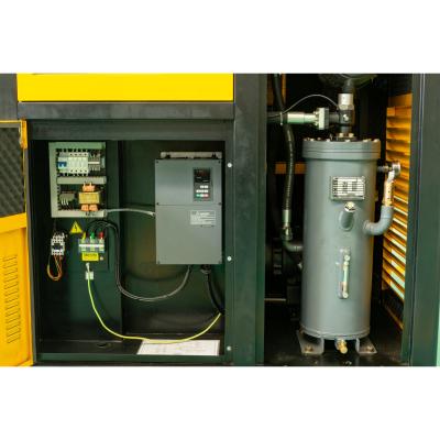 Cina Il raffreddamento a aria 22KW 30HP ha lubrificato il compressore d'aria fisso di VFD in vendita
