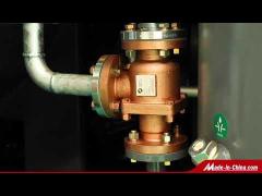 200 kw Rotary  Two Stage Air Compressor Large Capacity Water Cooling System