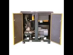 37KW 10Bar Permanent Magnet VFD Air Compressor Air Cooling