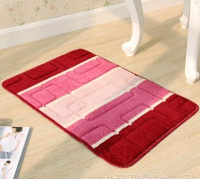 China Classic PP Polypropylene bath mat door mat Anti-Slip mat TPR Latex backing for sale