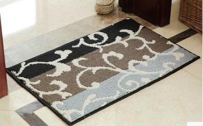 China Classic PP Polypropylene bath mat door mat Anti-Slip mat TPR  backing for sale