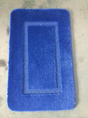 China PP Polypropylene High Twist Anti-Slip Bathmat 18MM Pile High TPR backing for sale