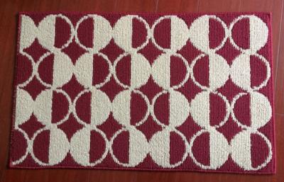 China 50/80cm loop mat Anti-Slip Bathmat Door mat  TPR backing for sale