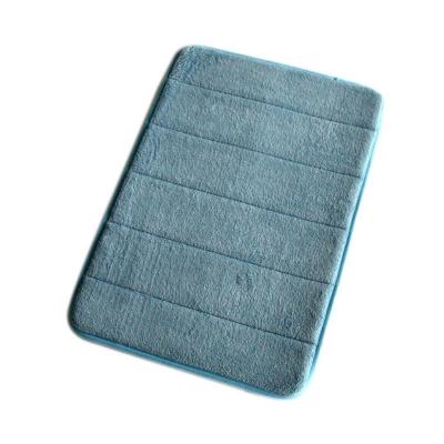 China 35D 15MM Thickness Memory Foam  Water Absorption Rug PVC backing for sale