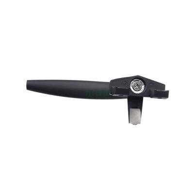 China Casement Seven Shape Lockable Window Door Handle Zinc Alloy Construction for sale