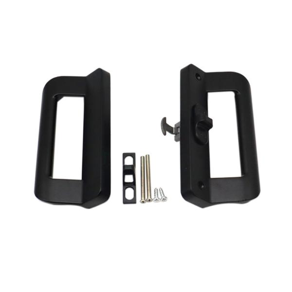 Quality Aluminum Alloy 168mm Double Sided Handles Distance 16mm Leaves for Sliding Door for sale