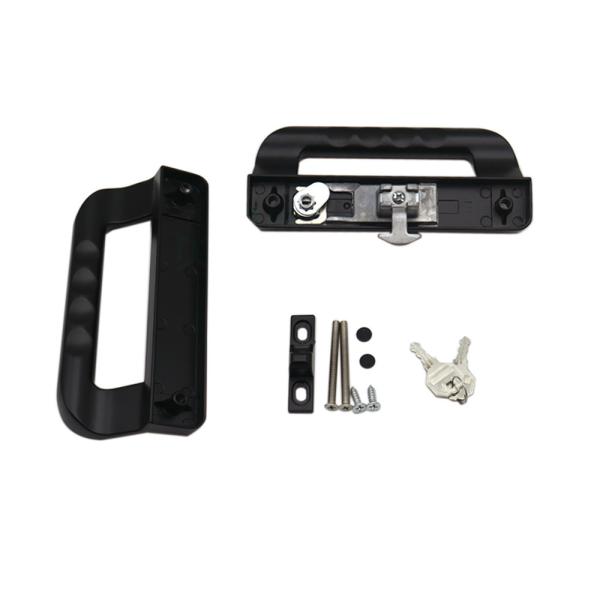 Quality Aluminum 168mm sliding Door Window Double Sided Handles With key Lock for sale