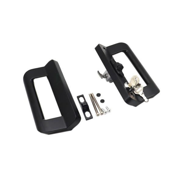 Quality Aluminum 168mm sliding Door Window Double Sided Handles With key Lock for sale