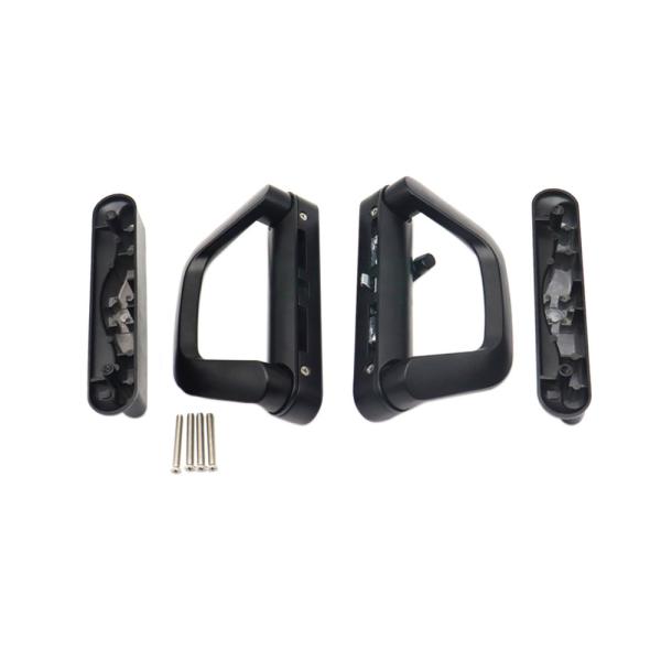 Quality Aluminum And Zinc Alloy D Type Pull Handle Lock Black Color Customized for sale