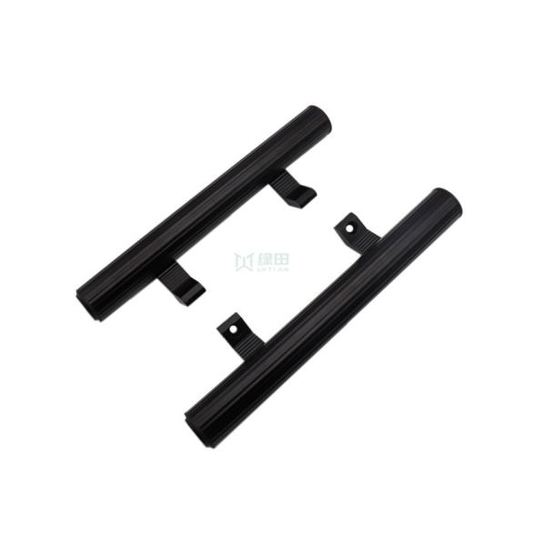 Quality 302mm Length Black Door Window Pull Handles Hardware Side Hung Door Handles for sale