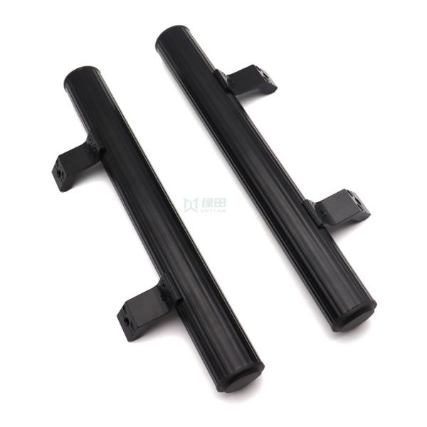 Quality 302mm Length Black Door Window Pull Handles Hardware Side Hung Door Handles for sale