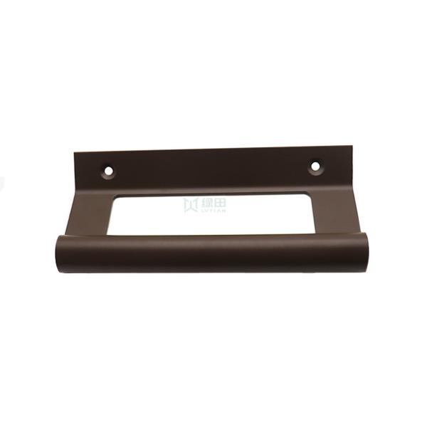 Quality Aluminum Profile Solid Sliding Door Handle 195mm Customized Color for sale
