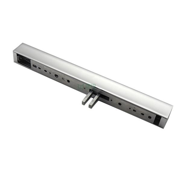 Quality Sliver Color Aluminum Alloy Pull Handle Interior Door Handles Custom Size for sale