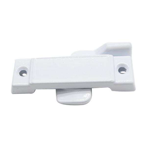 Quality Small White Color Crescent Locks Aluminum Alloy With Powder Coated Surface for sale