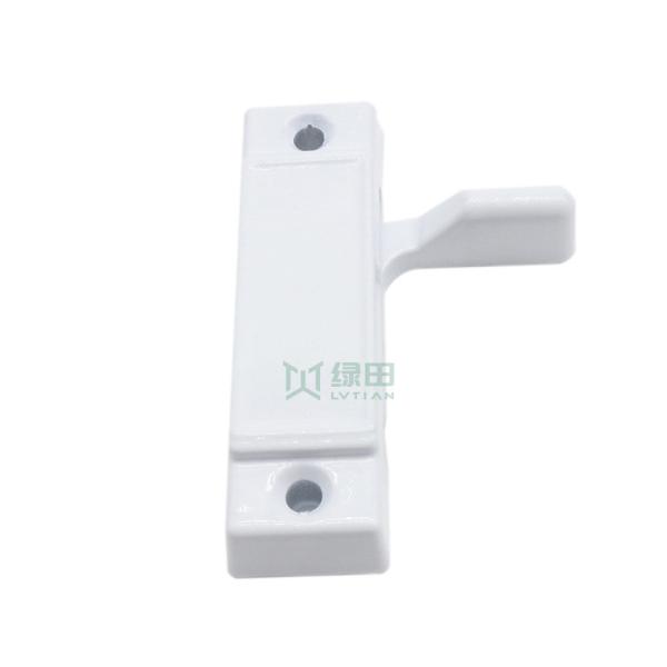 Quality Small White Color Crescent Locks Aluminum Alloy With Powder Coated Surface for sale