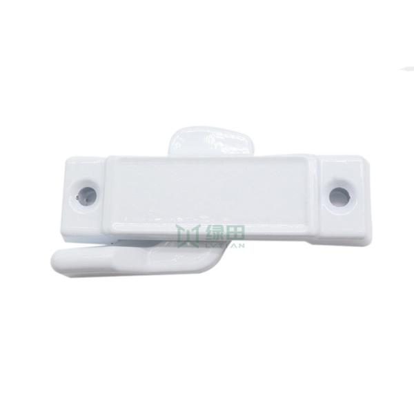 Quality Small White Color Crescent Locks Aluminum Alloy With Powder Coated Surface for sale