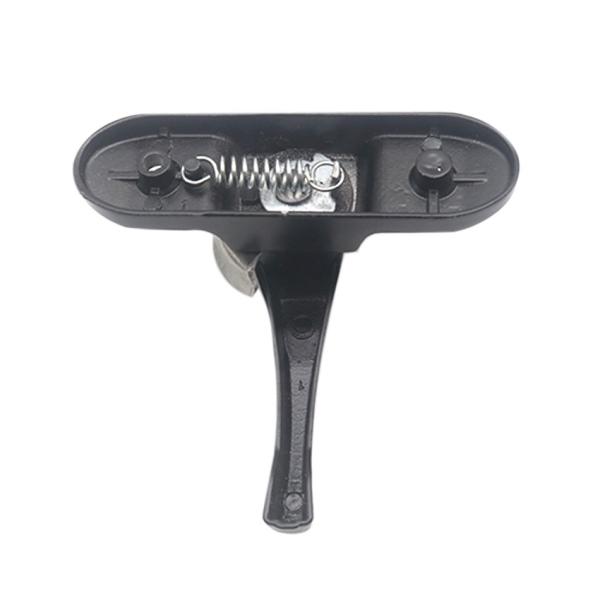 Quality Small Push Pull Black Crescent Lock Aluminum Material Moon Lock Window Hardware for sale