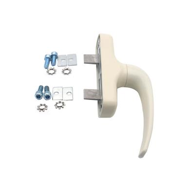 China Polished Surface Double Side Fork Handle Outward Opening Handle for Window for sale