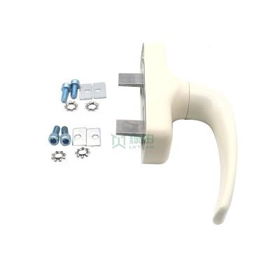 China Polished Surface Double Side Fork Handle Outward Opening Handle for Window for sale