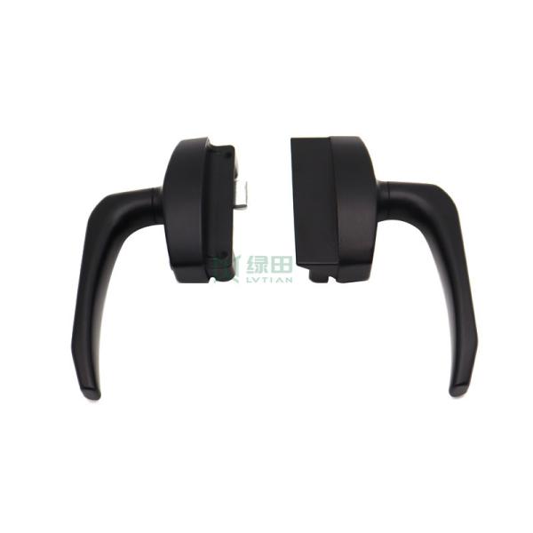 Quality Half Zinc Aluminum Full Sliding Window Door Handles Customized Color Luxury for sale