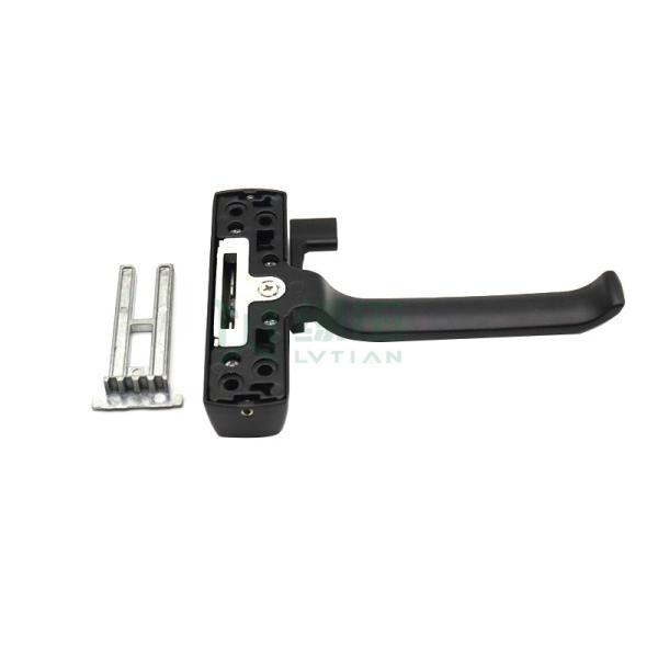 Quality UPVC Casement Door Lock Handle Hardware North American Style Smooth Surface for sale