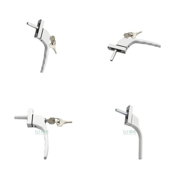 Quality OEM Window And Door Hardware Secure Grip Aluminium Window Handle Lock for sale