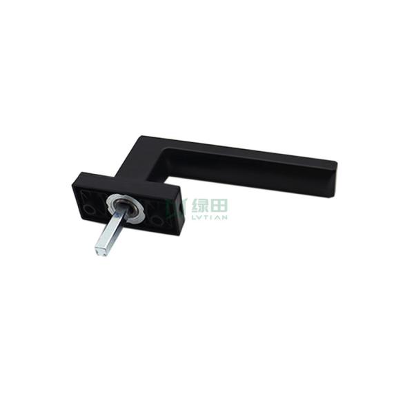 Quality Flap Square Lever Pull Handle Aluminum Alloy Window Door Lever Handle for sale