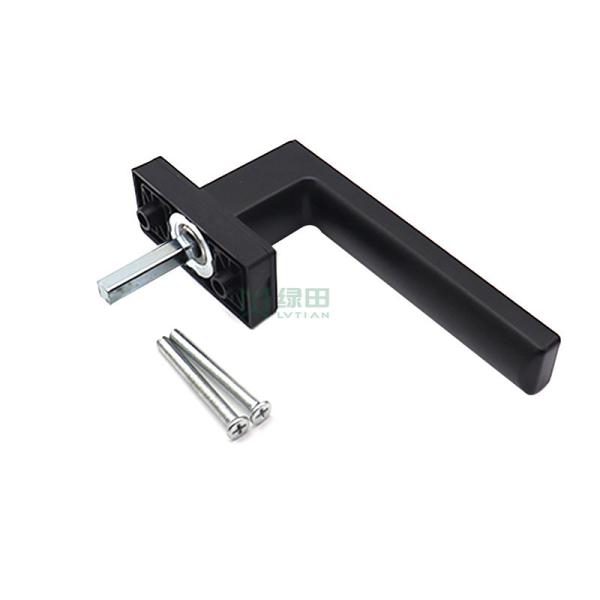 Quality Flap Square Lever Pull Handle Aluminum Alloy Window Door Lever Handle for sale