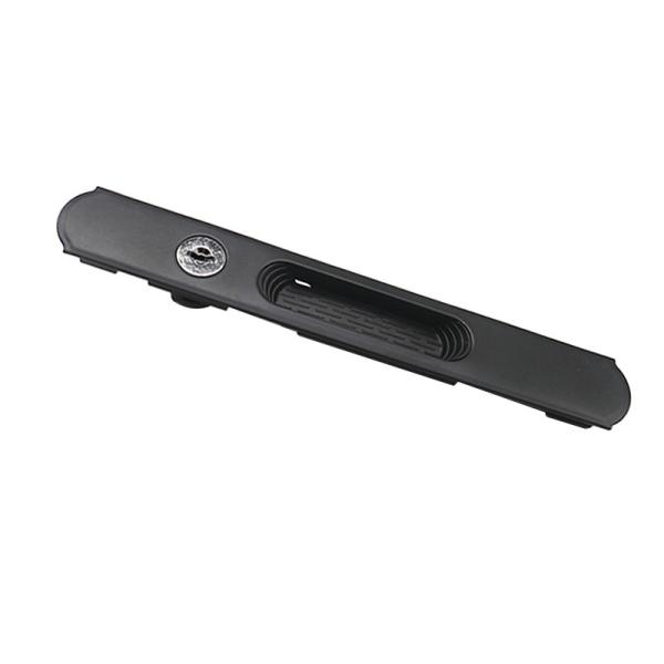 Quality Powder Coated Finish Sliding Door And Window Handle Lock With Key Anti Rust for sale