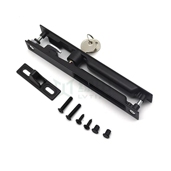 Quality Spray Finish Adjustable Sliding Window And Door Locks With Key For Home Office for sale