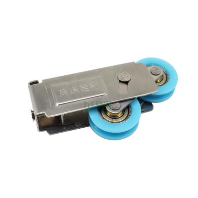 China Professional Factory Easy to Install Pulley Blue Door Window Pulley for sale
