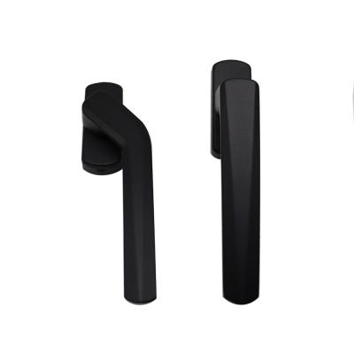 China Aluminium deur- en raamhardware -accessoires aluminium kromme handvat Te koop