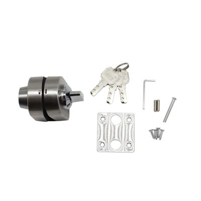 China Commercial Security Ground Latch Lock for Office / Storefront / Bathroom Glass Doors for sale