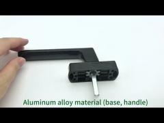 Introduce Aluminum Square Shaft Flap Two Point Handle For Window And Door For You