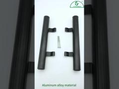 302mm 길이 검은색 문 창문 당기 손잡이 하드웨어 측면 매달린 문 손잡이