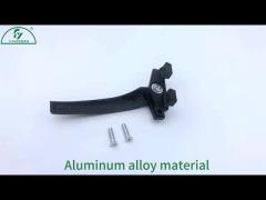 Aluminum 7 Shape Door And Window Handle Lock For Home Renovations