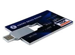 China bank card usb flash memory china supplier for sale