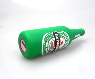 China beer bottle shaped power bank for sale