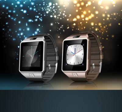 China Smart Watch Gs Phone Bluetooth Sync Call SMS Camera Touch New Wrist Black for sale