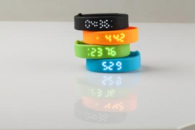 China Multi-function Sport Fitness Wristband Bracelet Watch USB 3D Pedometer Smart Bracelet both for sale