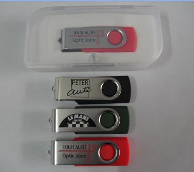China Top sell usb flash! Swivel bulk usb flash drives 2GB with custom logo for sale