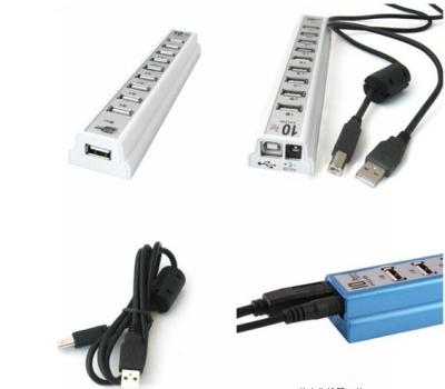 China Powerful 10-Port USB Hub for sale