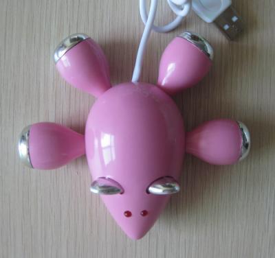 China cartoon mouse shaped USB Hub for sale