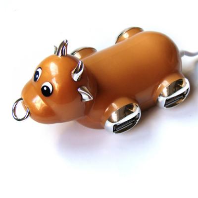 China cow shaped USB Hub for sale