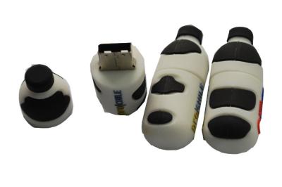 China milk bottle shaped usb flash stick for sale