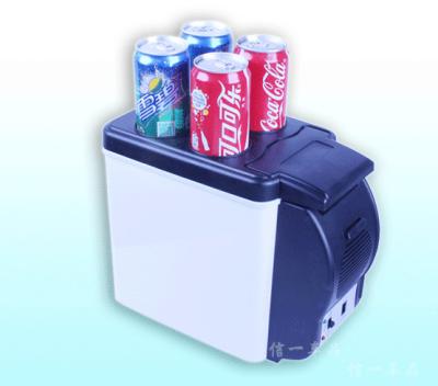 China 6L Cold 32w, hot 27W car refrigerator Car Fridges Car Brige for sale