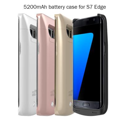 China 2016 new design mobile phone Battery charger case for 5200mah for Samsung S7 edge for sale