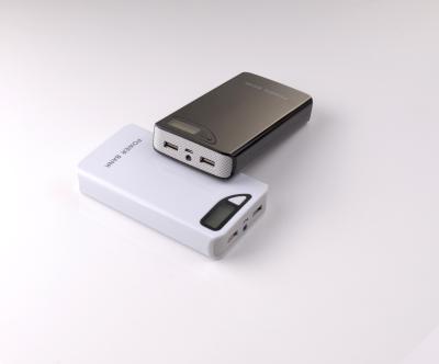 China white black univeral portable  power banks with LCD screen display for sale
