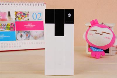 China univeral portable piano power banks with led light for sale